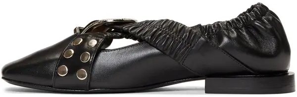 Toga Buckled Ballet Flats
