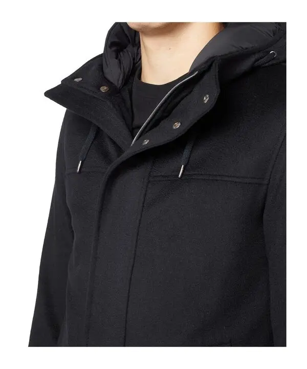 Herno Long-sleeved Hooded Cotton Jacket