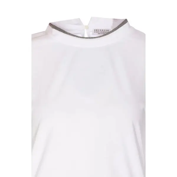 Brunello Cucinelli Embellished Crewneck T-shirt