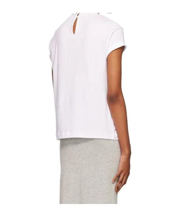 Brunello Cucinelli Embellished Crewneck T-shirt