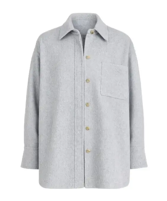 Vince Oversized Button-up Shirt - White