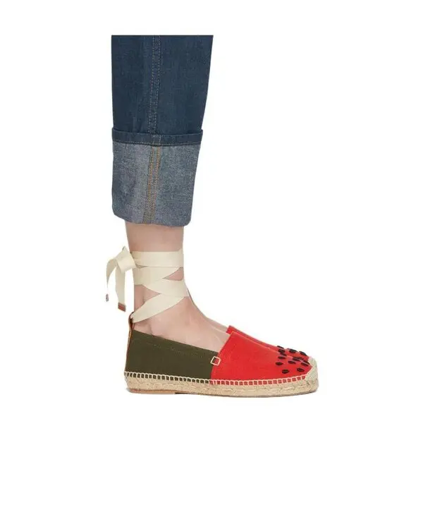 Loewe Lace Up Espadrilles