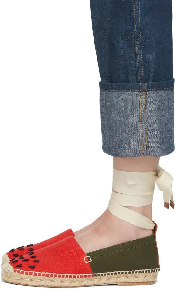 Loewe Lace Up Espadrilles