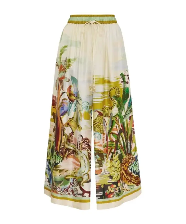 ALEMAIS Jungle Boogie" Wide Leg Trousers