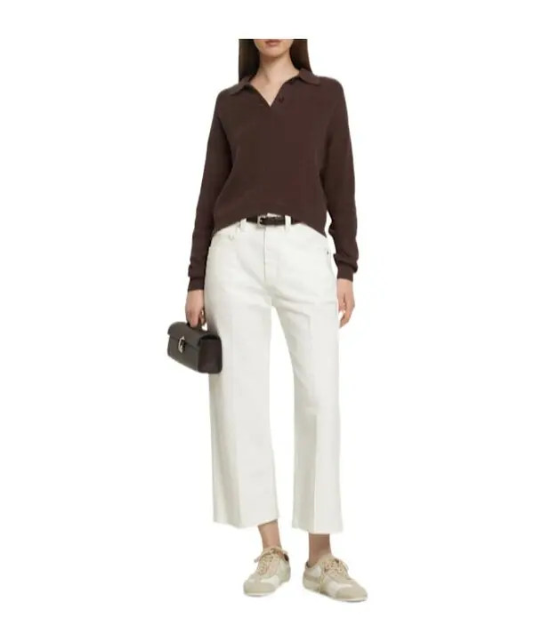 Brunello Cucinelli Cotton Polo Sweater