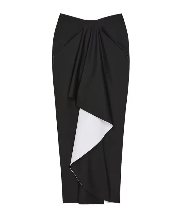 Givenchy Wrap Midi Skirt