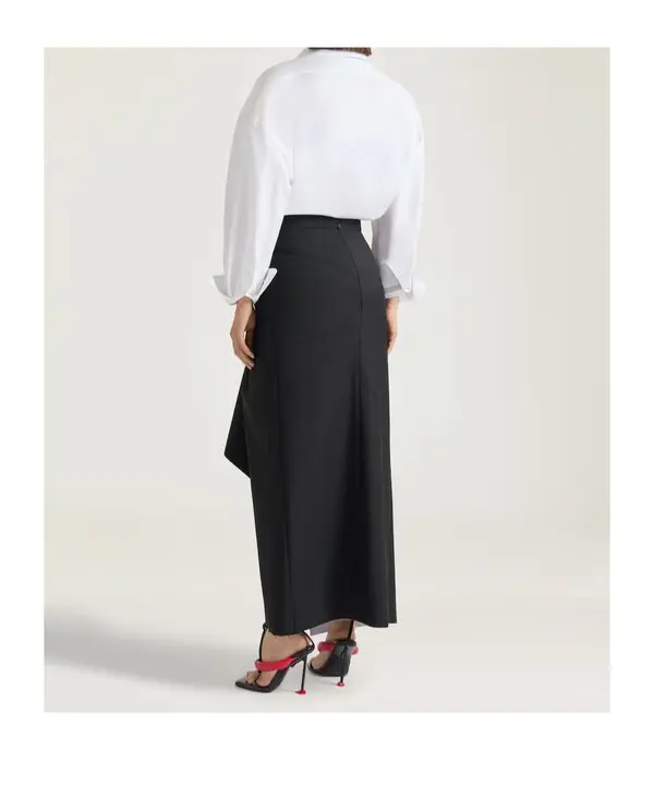 Givenchy Wrap Midi Skirt