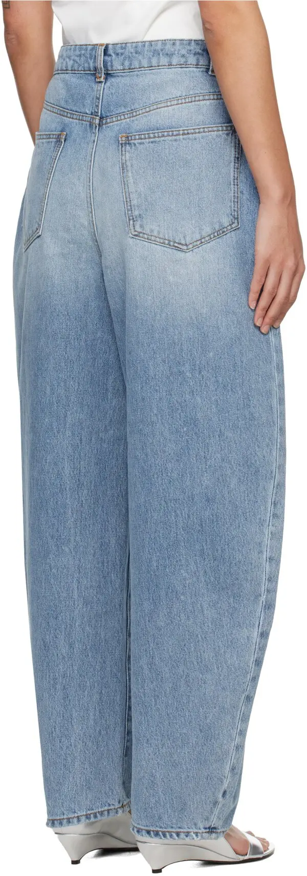 RÓHE Sculptural Button-fastening Jeans
