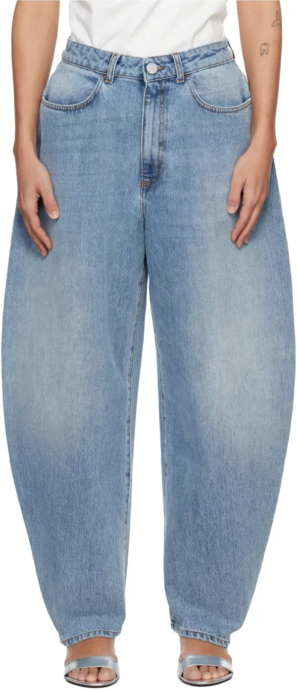 RÓHE Sculptural Button-fastening Jeans - No
