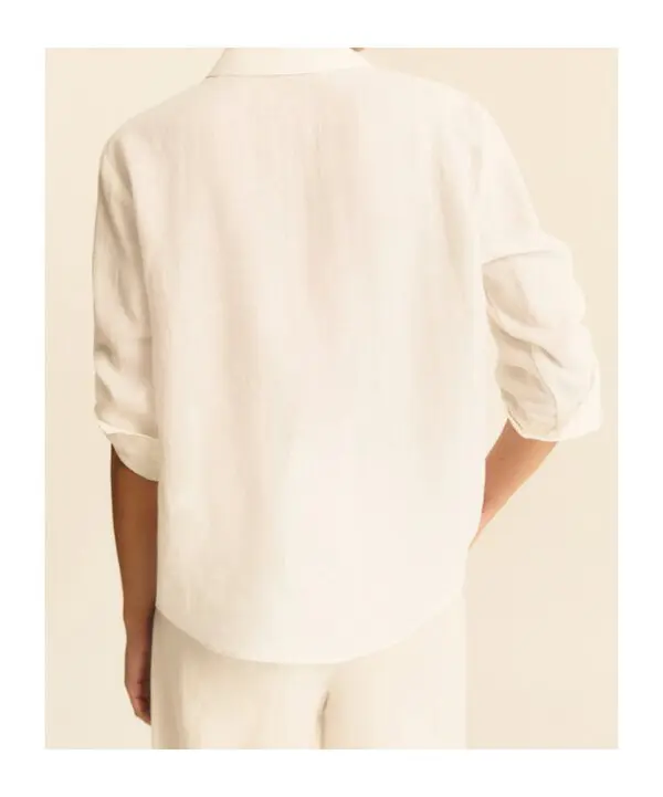 Marella Pure Linen Canvas Shirt
