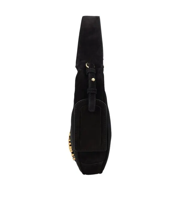 Moschino Zip Hobo Shoulder Bag