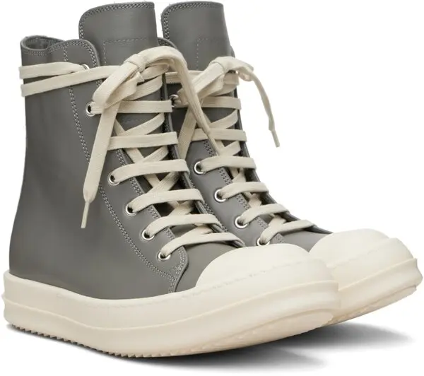 Rick Owens Lace-up High-top Sneakers