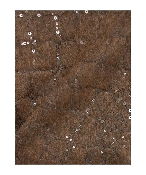 Brunello Cucinelli Embellished Mohair Blend Knit Vest
