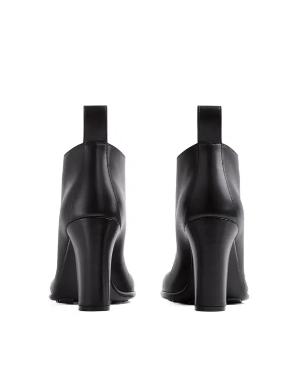 Bottega Veneta Square Toe Ankle Boots