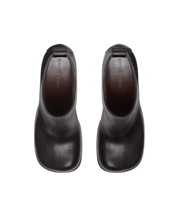 Bottega Veneta Square Toe Ankle Boots