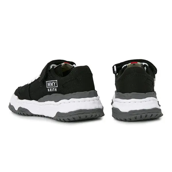 Mihara Yasuhiro Keith Round Toe Lace-up Sneakers - Black