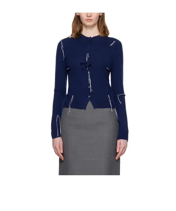 SHUSHU/TONG Embellished Cardigan