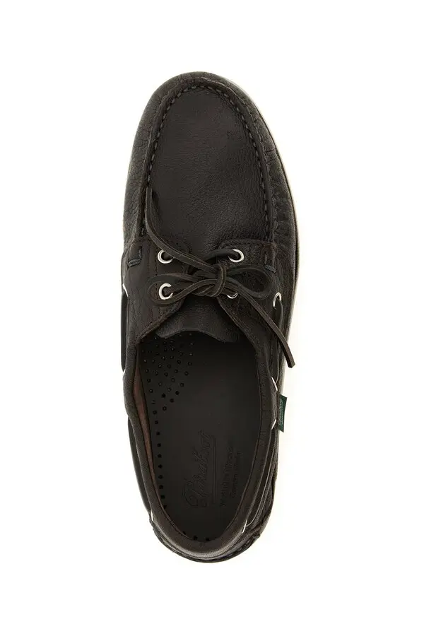 Paraboot Logo Patch Lace-up Loafers