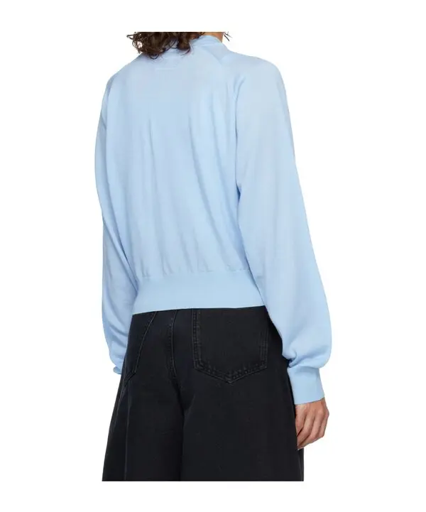 Jacquemus Le Sweat J Logo-embroidered Crewneck Sweater