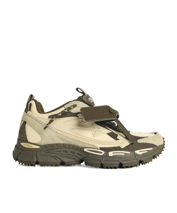 Off-White Be Right Back" Lace-up Sneakers - Green