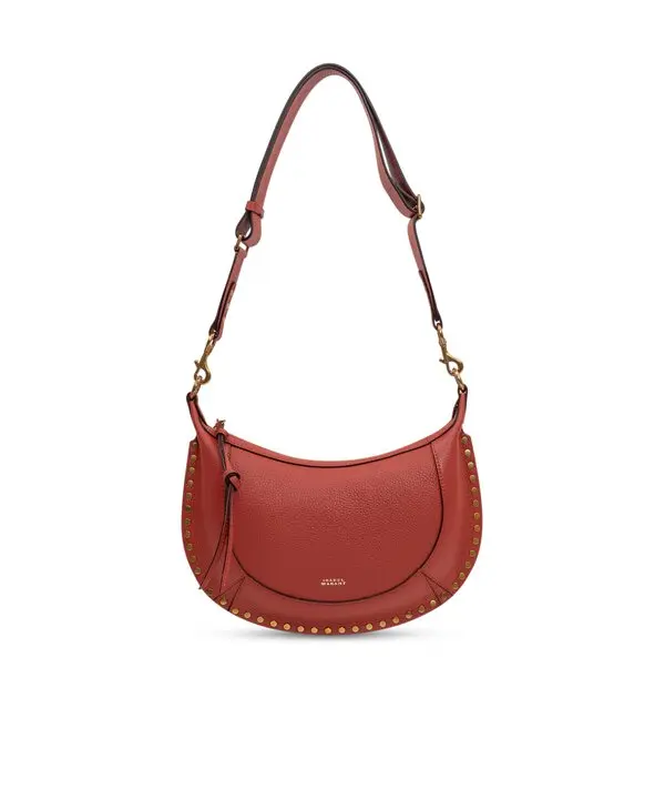 Isabel Marant Étoile Naoko Studded Shoulder Bag - Brown