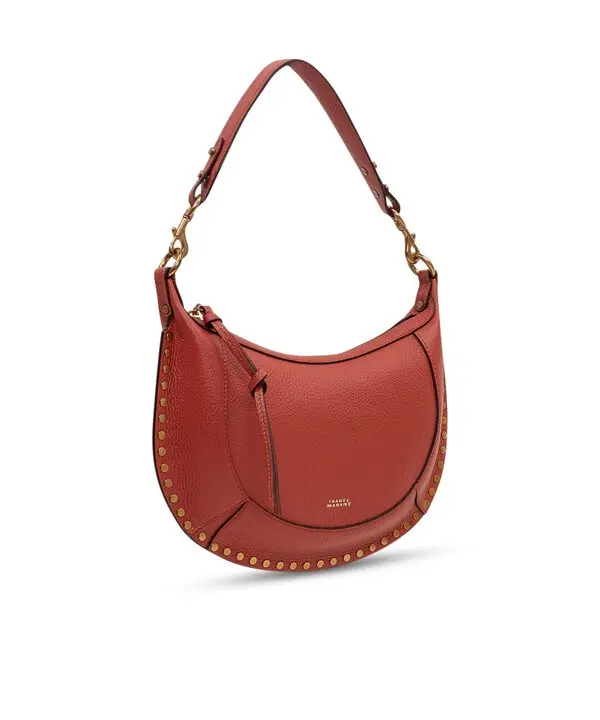 Isabel Marant Étoile Naoko Studded Shoulder Bag - Brown