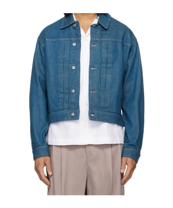 Hugo Boss Denim Logo Patch Jacket