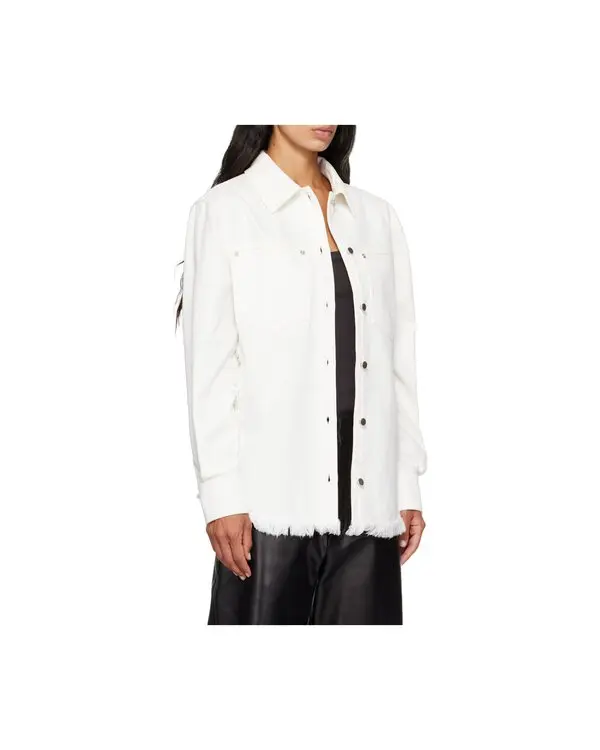 FERRAGAMO Denim Blouson - Mascarpone