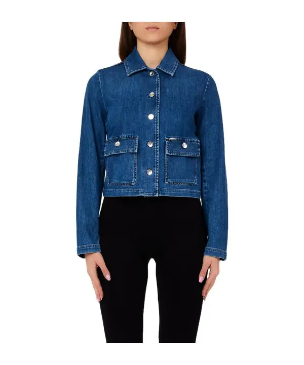Liu Jo Cotton Flap Pocket Jacket