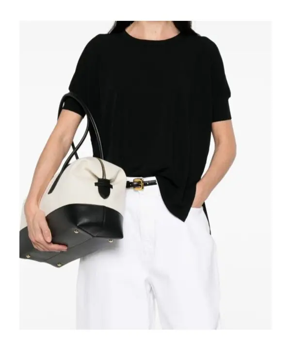 BASERANGE Side-slit T-shirt