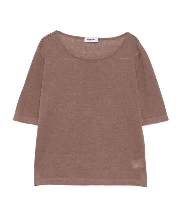 BASERANGE Short Sleeve Round Neck T-shirt