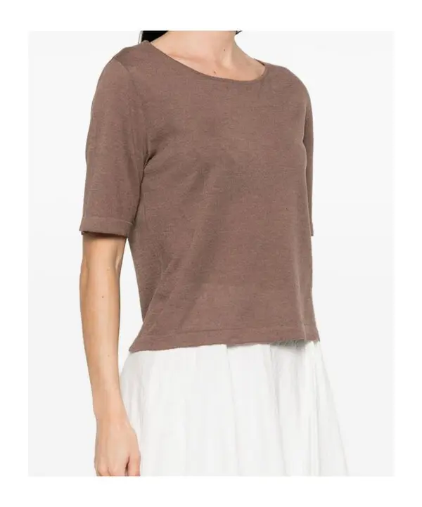 BASERANGE Short Sleeve Round Neck T-shirt