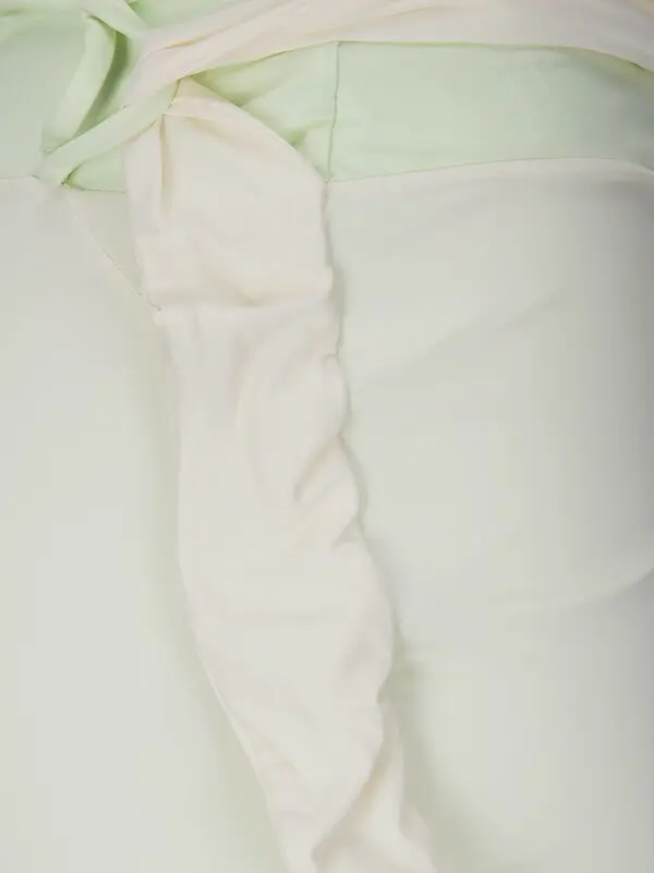 Ottolinger Twisted Pencil Skirt - White