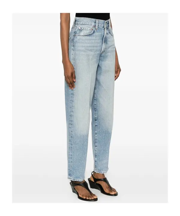 AGOLDE 80s Tapered Jeans In Light Wash