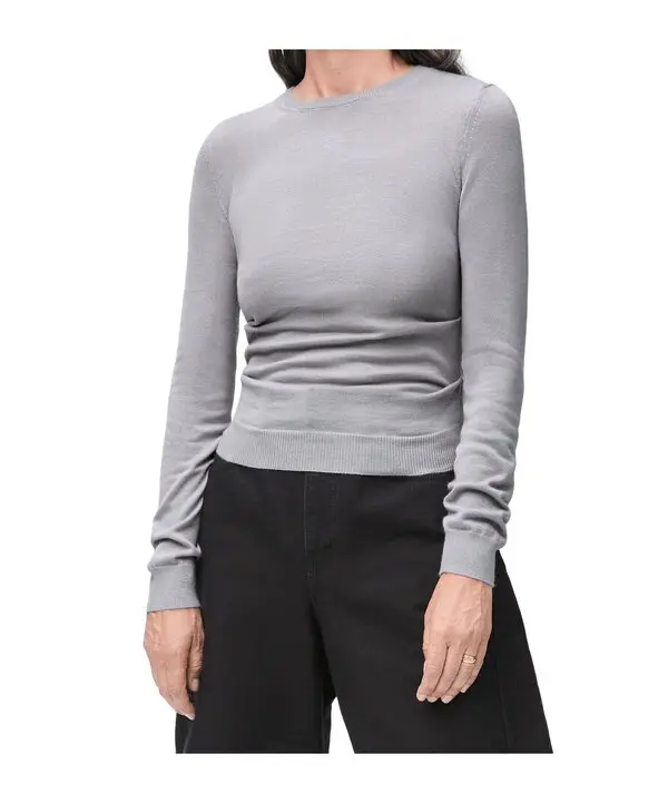 Loewe Draped Sweater In Cashmere And Silk