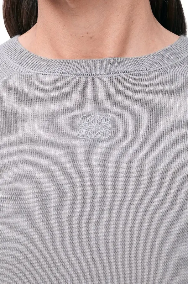 Loewe Draped Sweater In Cashmere And Silk