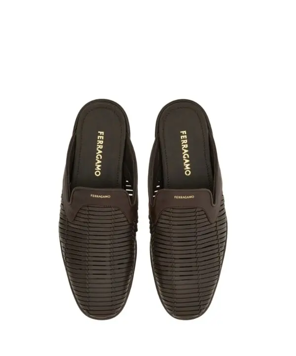 FERRAGAMO Woven Mule