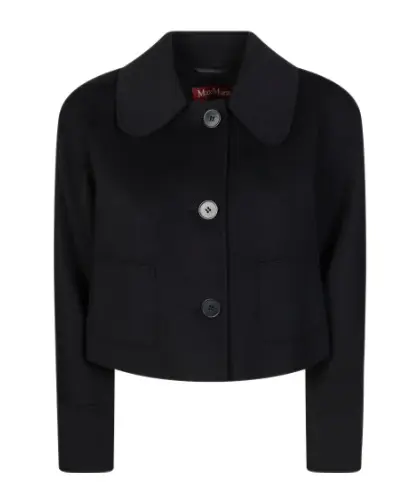 Max Mara Buttoned Pocket Jacket