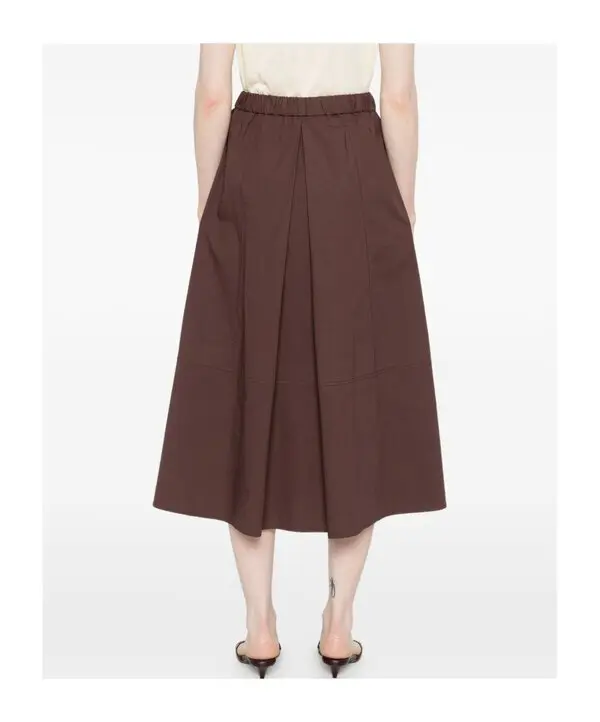 Antonelli Firenze Midi Skirt With Elasticated Waistband