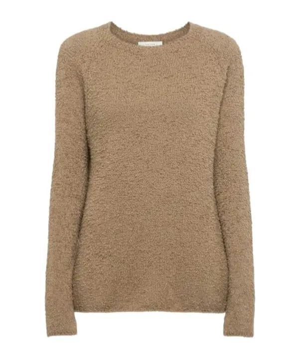 THE ROW Kathy Cotton Bouclé Sweater
