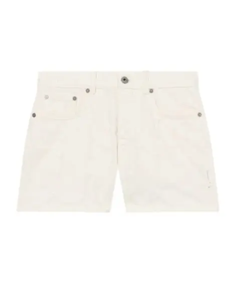 Off-White Monogram Denim Shorts - White