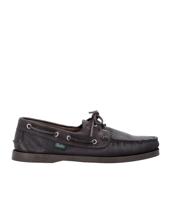 Paraboot Lace-up Boat Shoes - Black