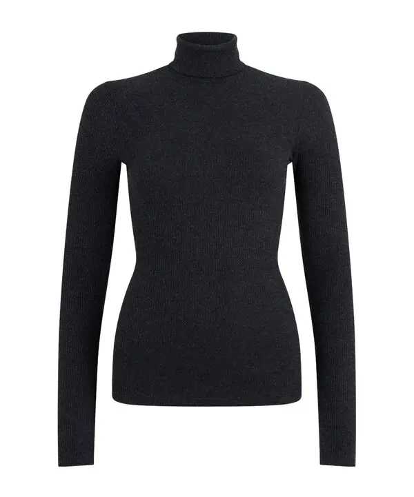 AGOLDE Ribbed Knit Turtleneck Sweater