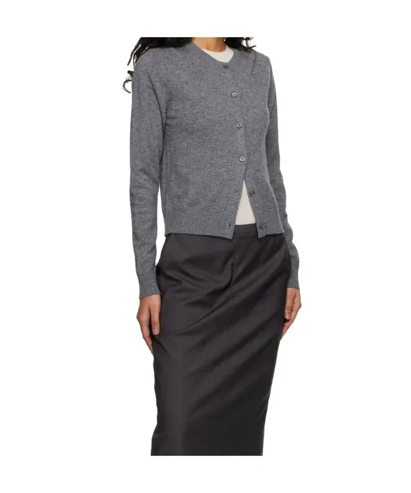 DUNST Essential Crewneck Knit Cardigan