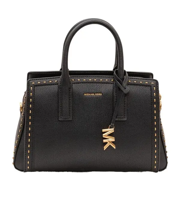 Michael Kors Laila Small Studded Satchel Bag