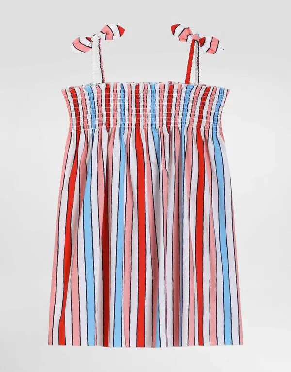 Dolce & Gabbana Striped Starfish Dress