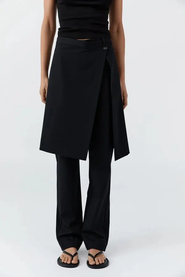 ST. AGNI Button-up Culottes