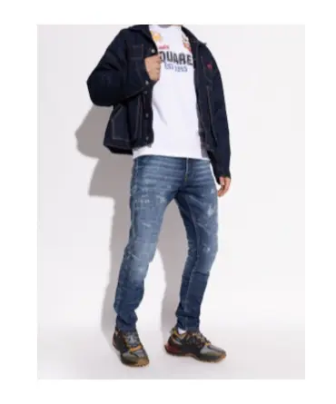 Dsquared2 Panelled Lace-up Low-top Sneakers