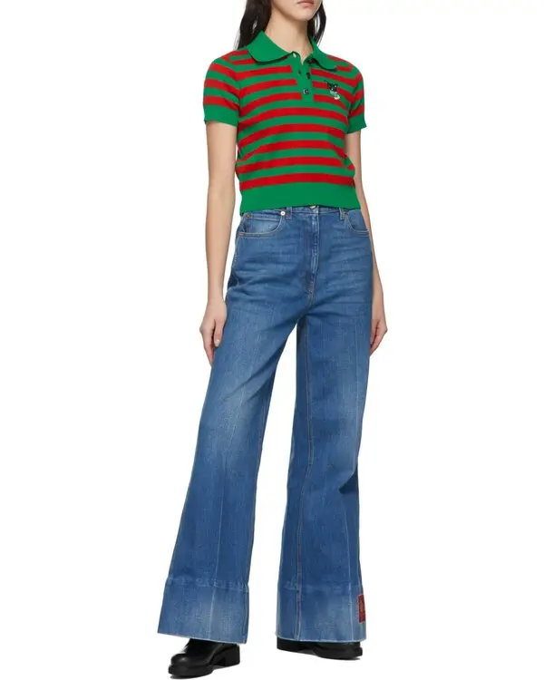 Gucci Logo Plaque Lace-up Ankle Boots