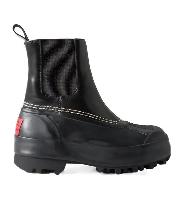 Proenza Schouler Platform Chelsea Boots - Black
